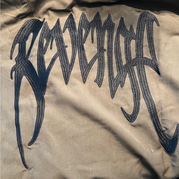 Revenge Clothing | Jackets & Coats | Revenge Embroidered Nylon Bomber ...